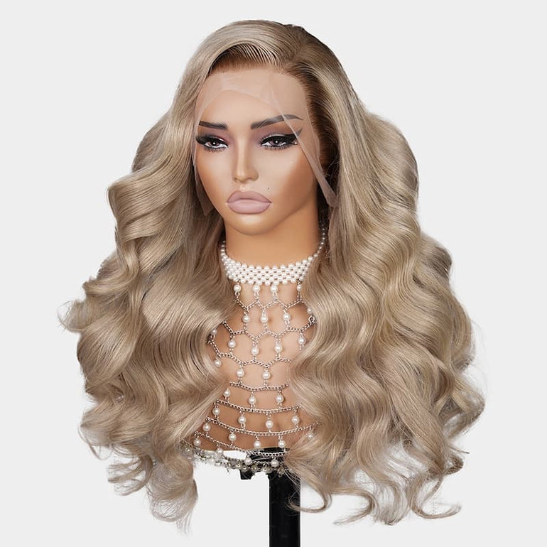 Human Hair Wigs – Glueless Lace & Color Options
