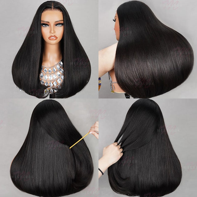 (Super Deal)Megalook Salon-Quality Luxurious Glueless 6X5 HD Lace Wig ...