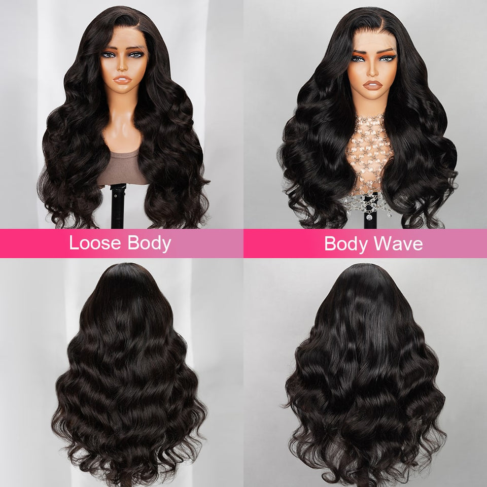 (Super Deal)Megalook 30 inches 13x4 Lace Frontal Wigs Pre-plucked Natu ...