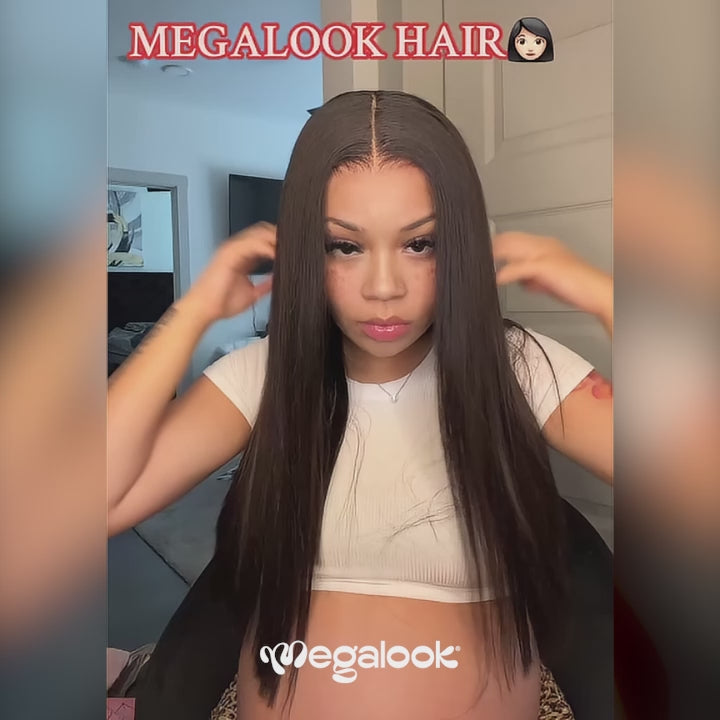 (Super Deal)Megalook Salon-Quality Luxurious Glueless 6X5 HD Lace Wig ...