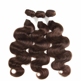Color 4 Human Hair Bundles Straight Peruvian Malaysian Mongolian Human ...